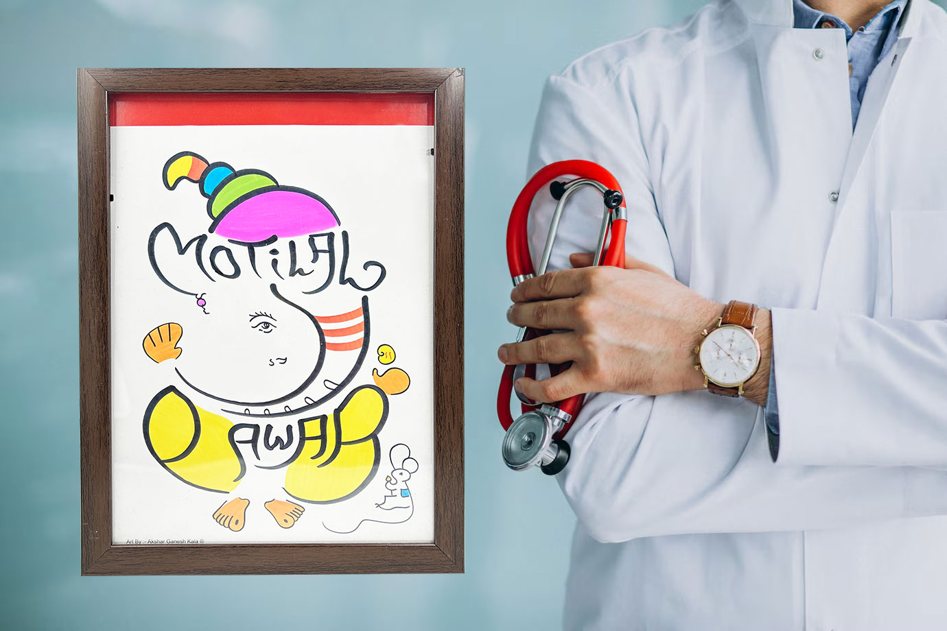 Name Art Frame for Doctor Engagement: Enhancing Pharma Branding ...